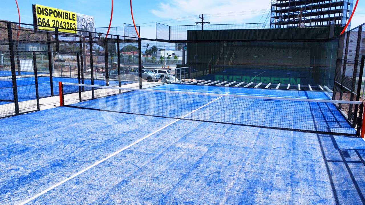 Avances 5 Canchas de Padel Panorámicas PADEL SAN MARINO Ensenada BC ...